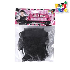 VELO DE VIUDA NEGRO – Cotillón Sorpresa